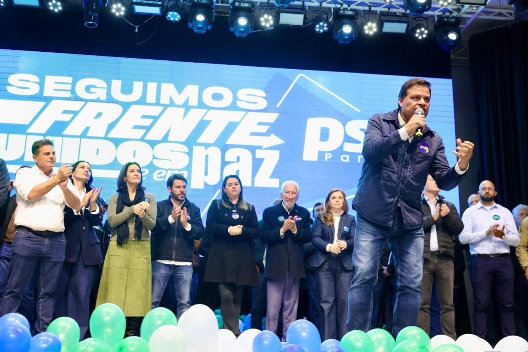Sandro Alex começa a subir em pesquisa para o governo - Mural do Paraná